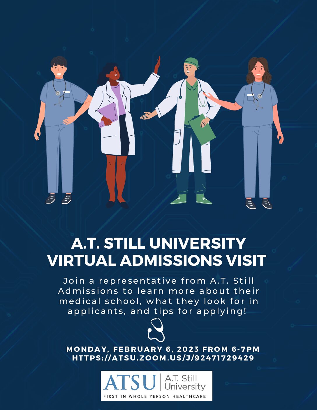 A.T. Still University Virtual Admissions Visit | PreMed and PreHealth ...