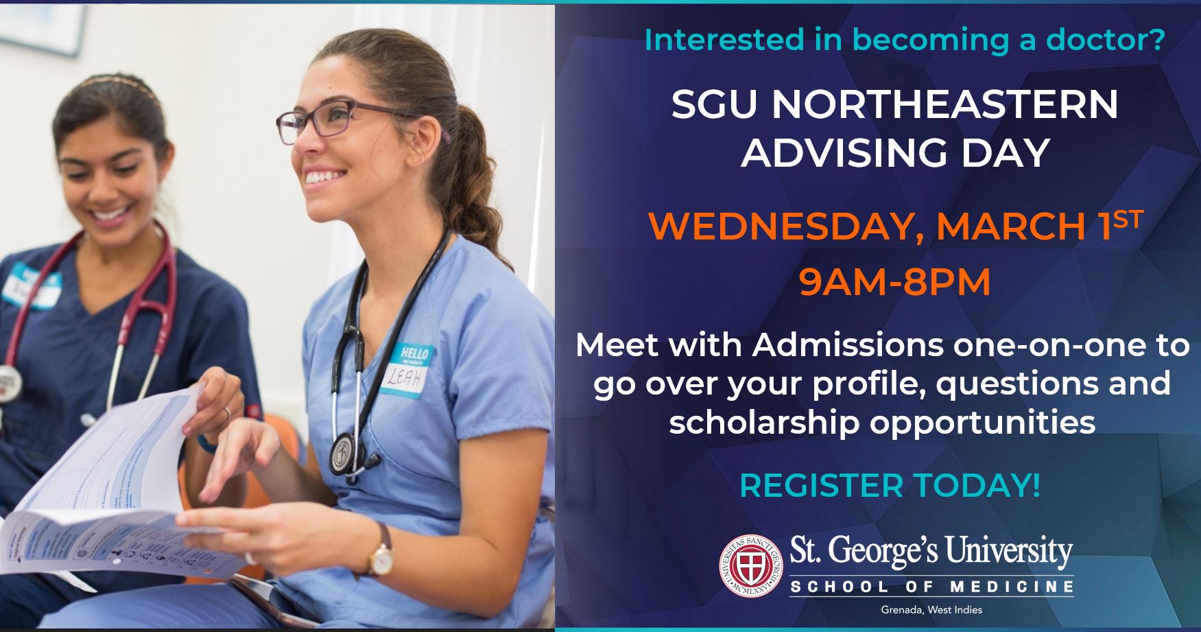 St. George’s University Advising Day at Northeastern | PreMed and ...